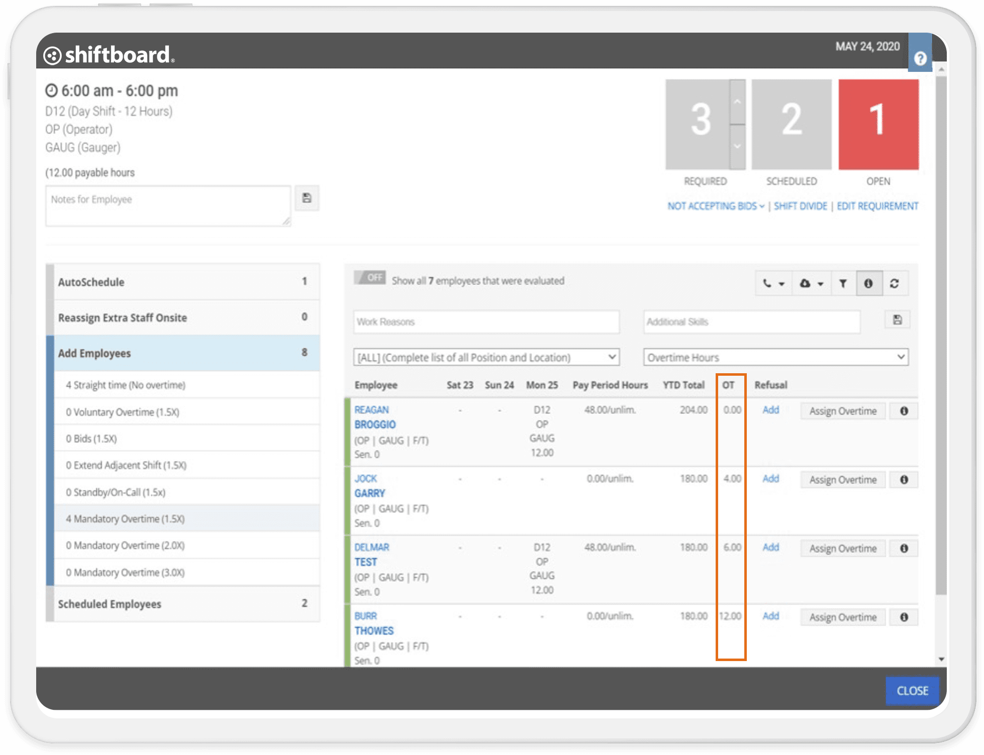 Energy Workforce Scheduling Software | Shiftboard